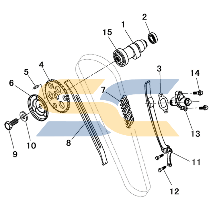 Cowboy 400 Camshaft Chain