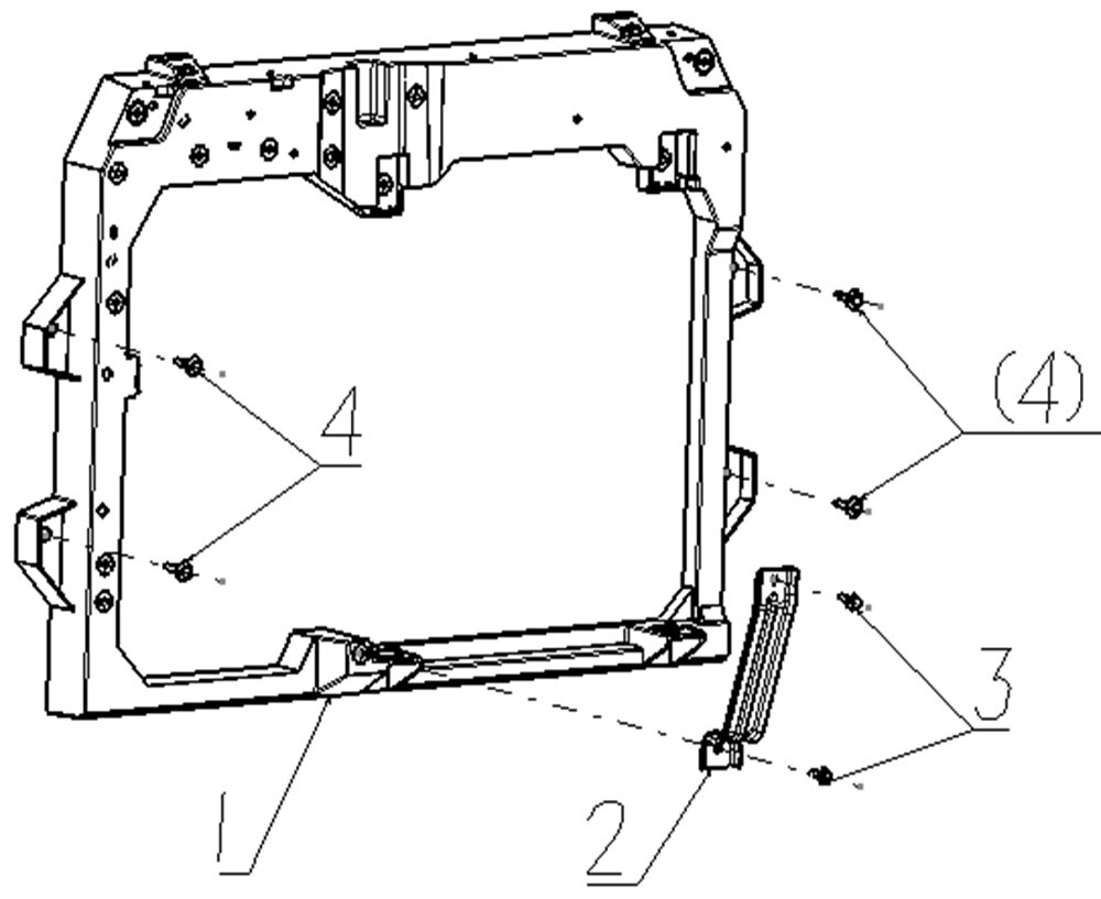 FRONT FRAME ASSEMBLY DEVICE