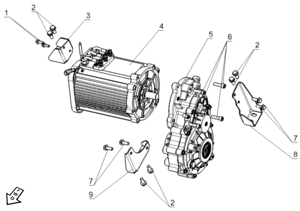 REAR POWER ASSEMBLY