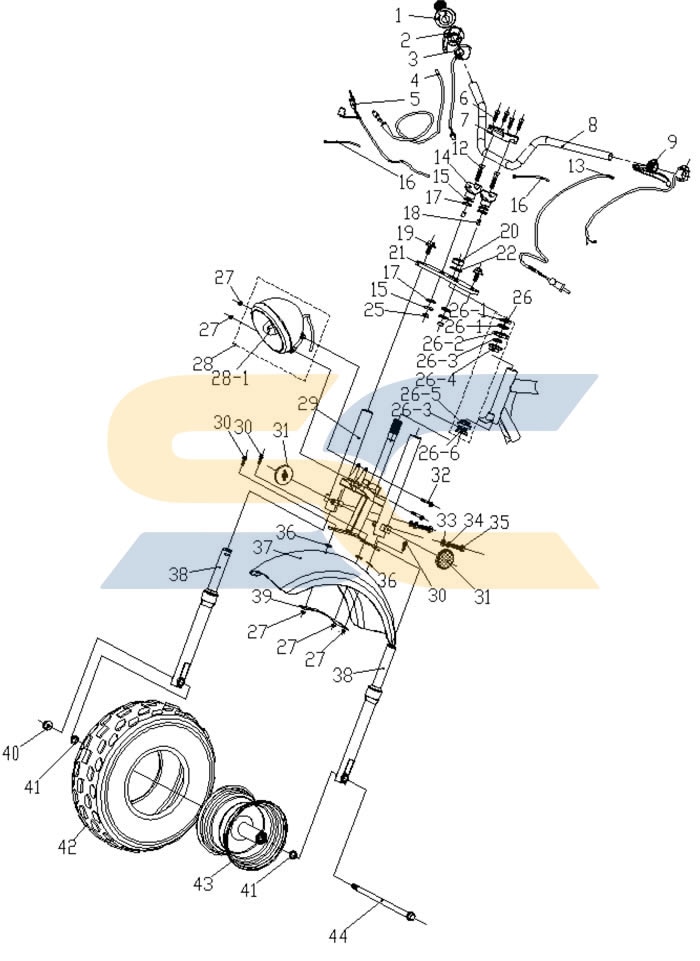 MB200 Steering_