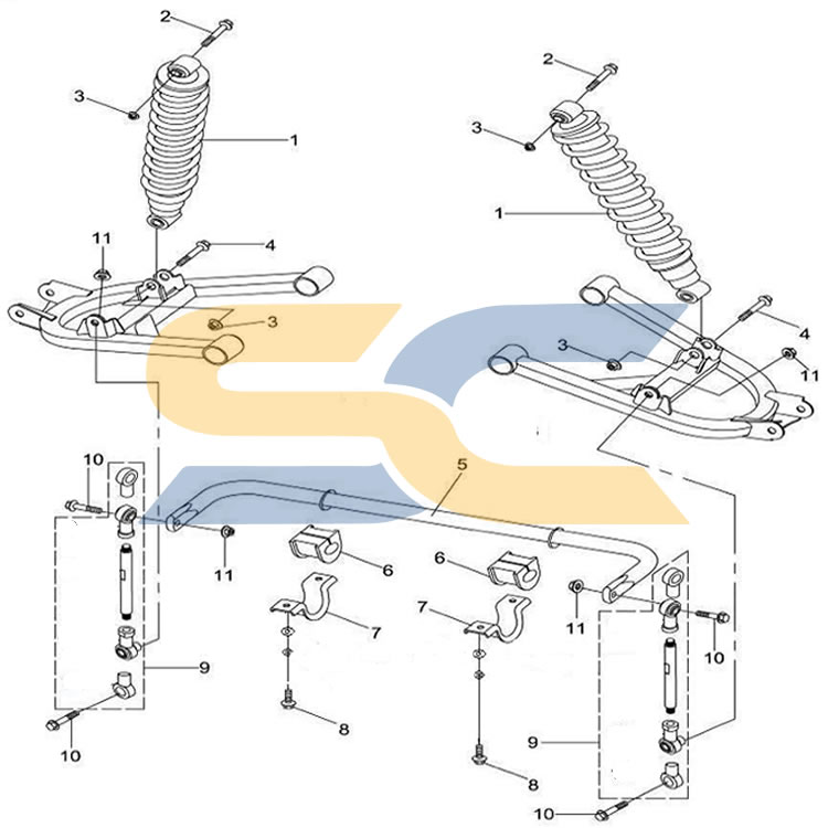Parts Of Rear Suspension at Marylynn Martin blog